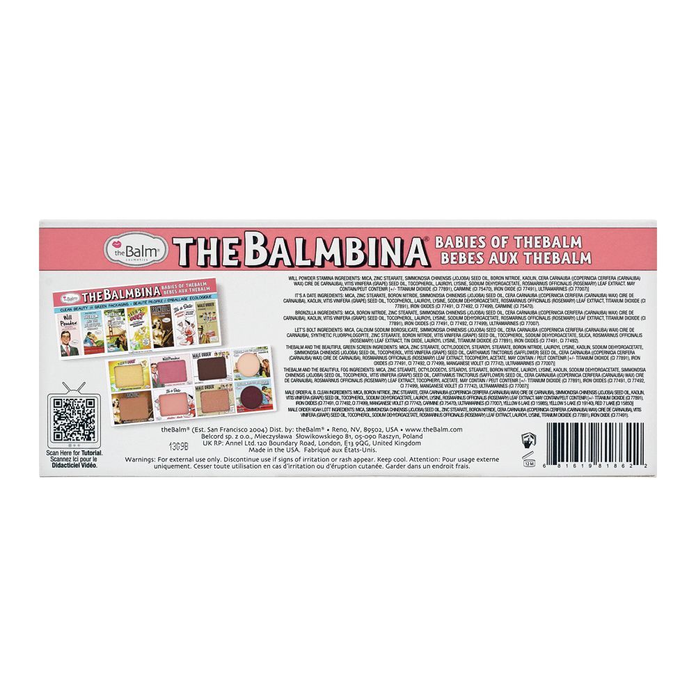 Purchase theBalm Balmbina Babies Of theBalm Palette, 8 Shades Online at ...
