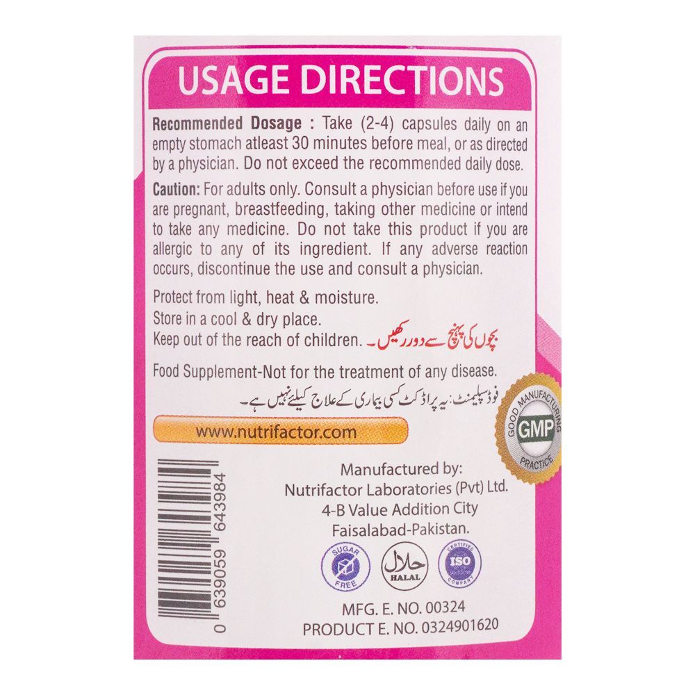 Purchase Nutrifactor Nutri Collagen Type 1 & 3 Food Supplement, 60 ...