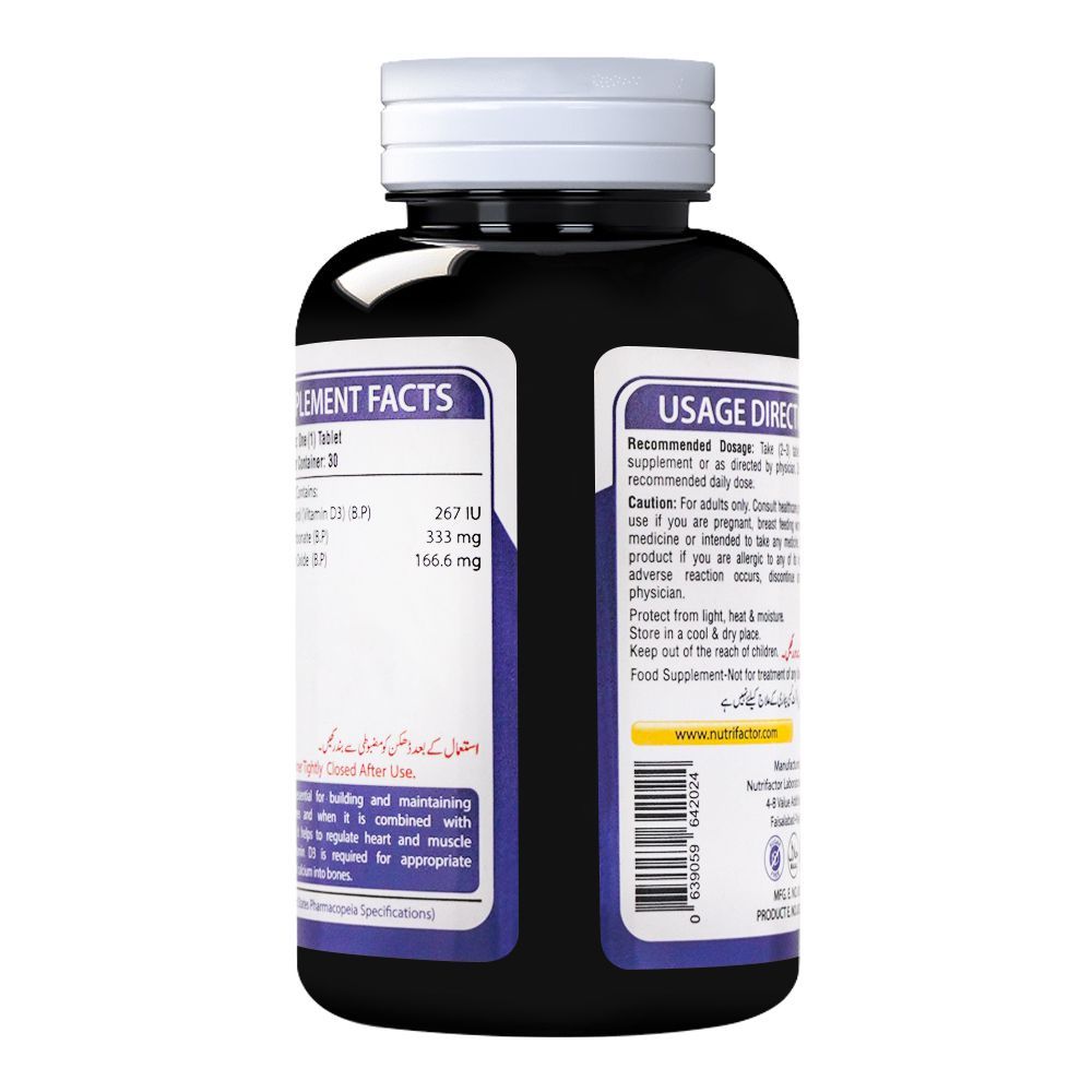 Order Nutrifactor Nucal-M Calcium, Magnesium D3 Food Supplement, 30 ...