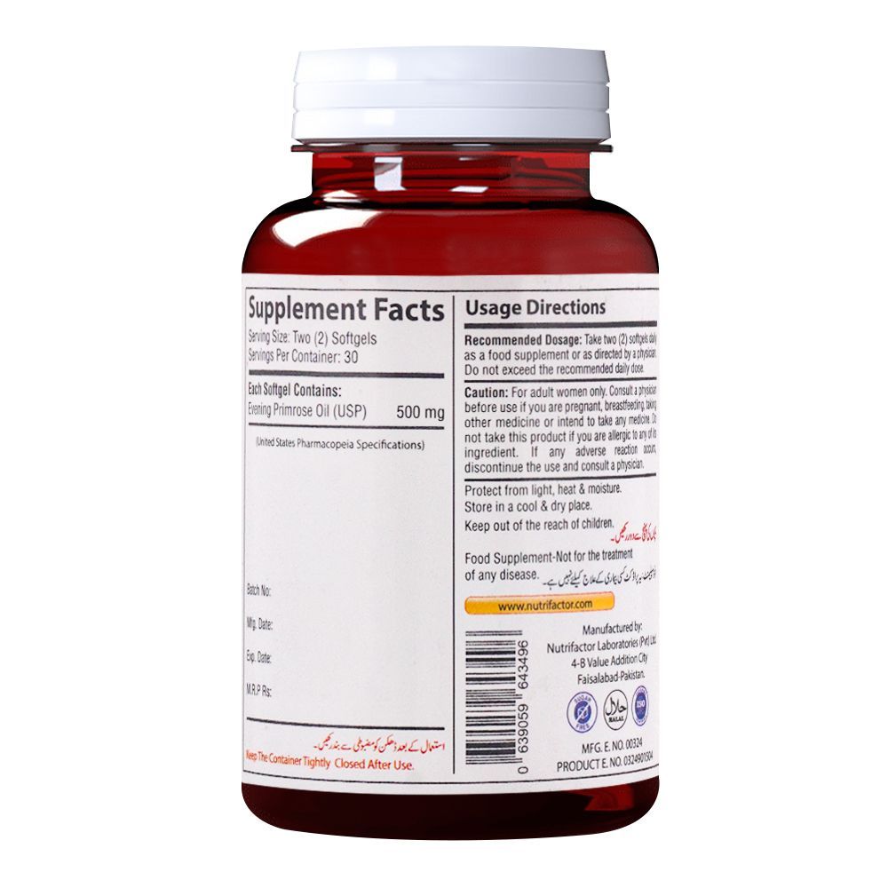 Purchase Nutrifactor Femrose 500mg Food Supplement, 60 Softgels Online ...