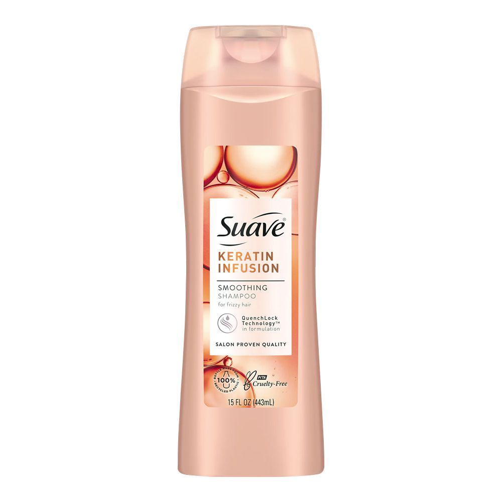 Purchase Suave Keratin Infusion Frizzy Hair Smoothing Shampoo, 443ml ...