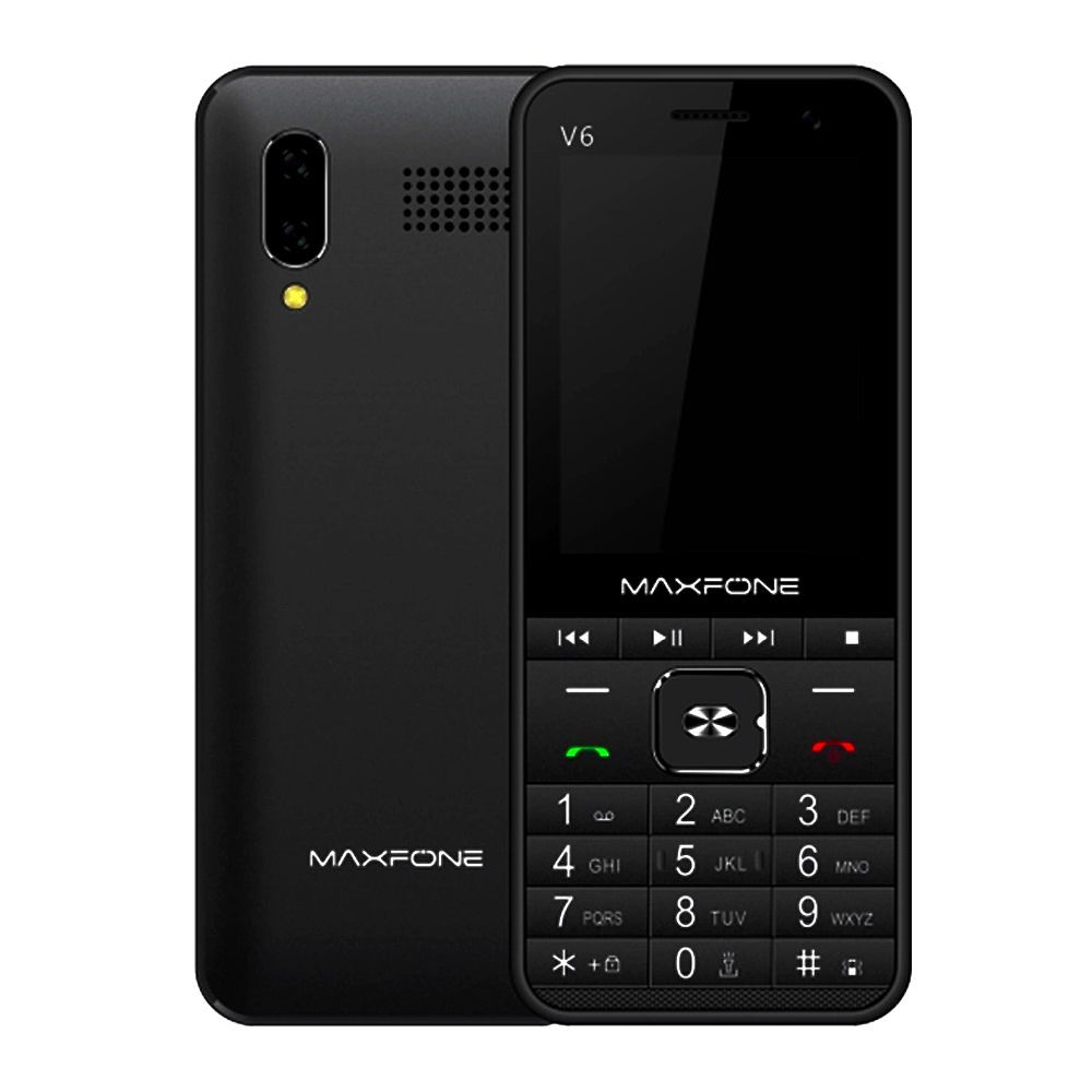 Buy Maxfone V6 Black Feature Mobile Phone Online at Special Price in ...