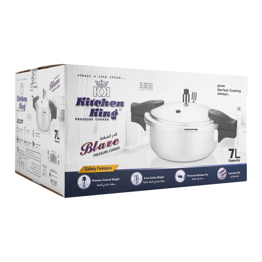 Order Kitchen King A Blaze Pressure Cooker, 7 Liters, KK910607 Online ...