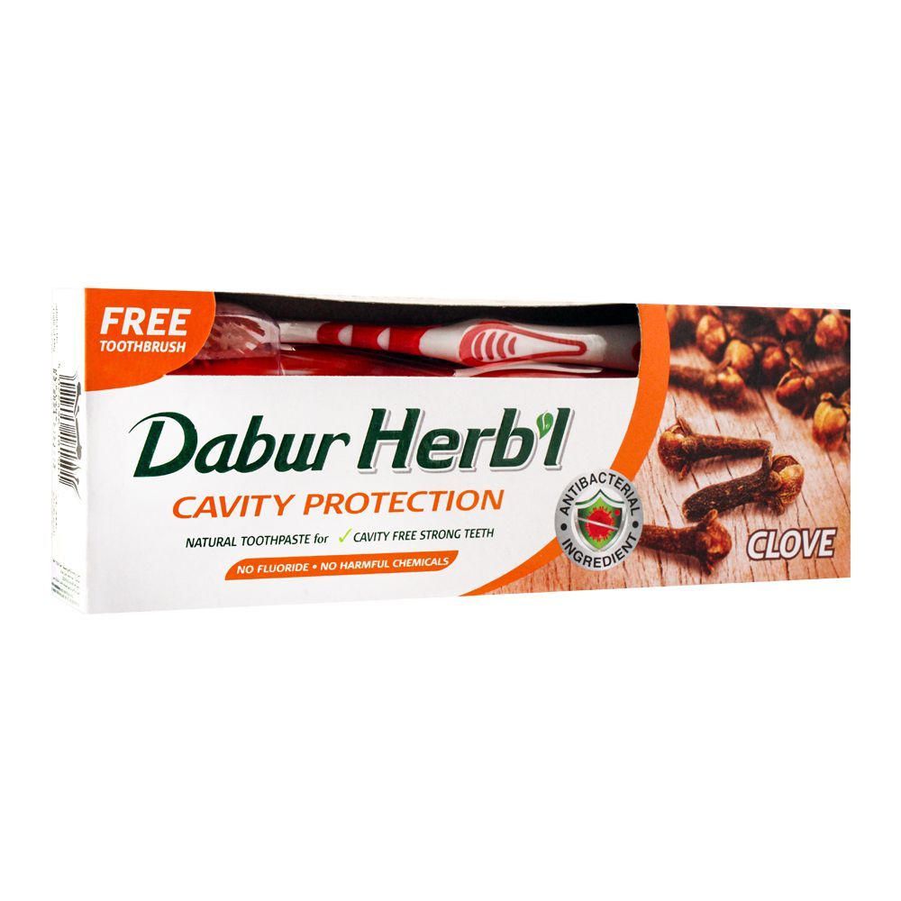 Purchase Dabur Herbal Clove Cavity Protection Toothpaste, 150g Online ...