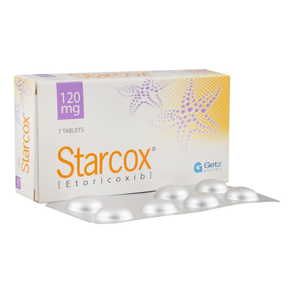 Getz Pharma Starcox Tablet, 120mg, 7-Pack