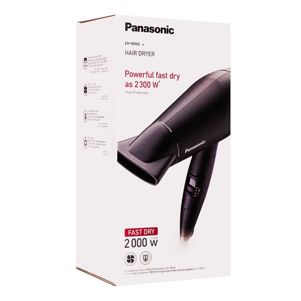 Purchase Panasonic Ionity Hair Dryer, EH-ND65-K Online at Special Price ...