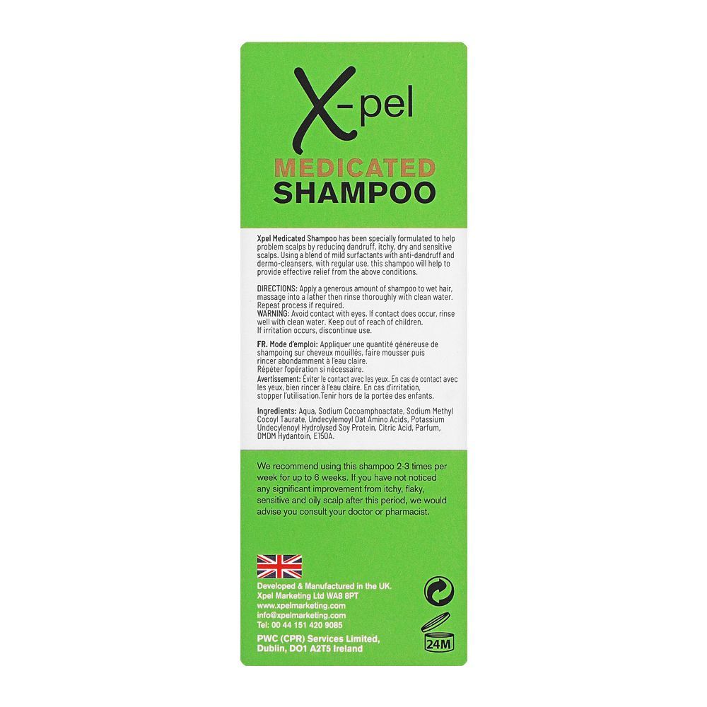 Order XHC X-Pel Medicated Shampoo, 300ml Online at Best Price in Pakistan - Naheed.pk