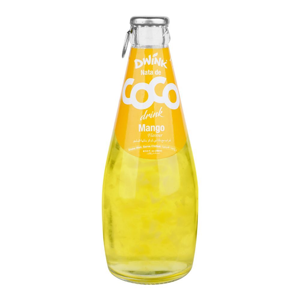 Buy Dwink Nata De Coco Mango Fruit Drink, 290ml Online at Best Price in ...