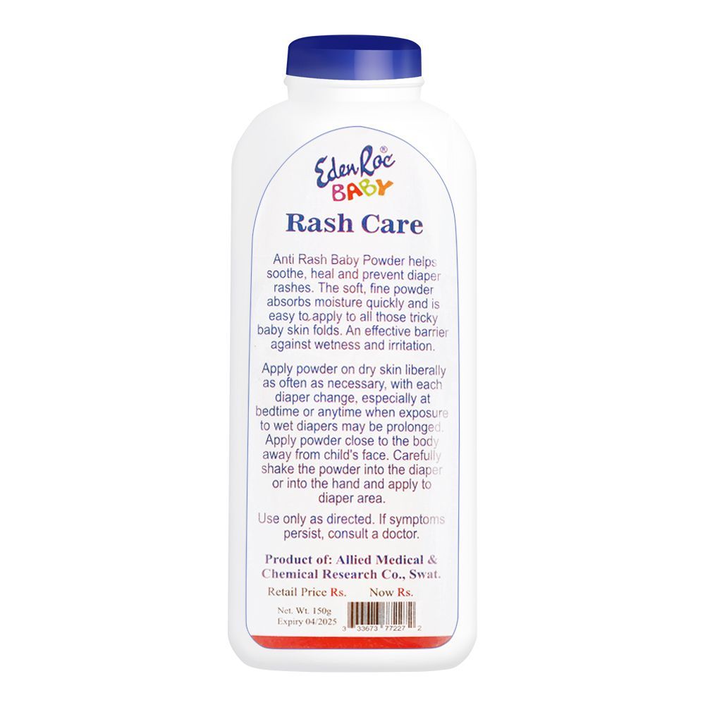 Order Eden Roc Baby Rash Care Anti Rash Powder, 150g Online at Best ...