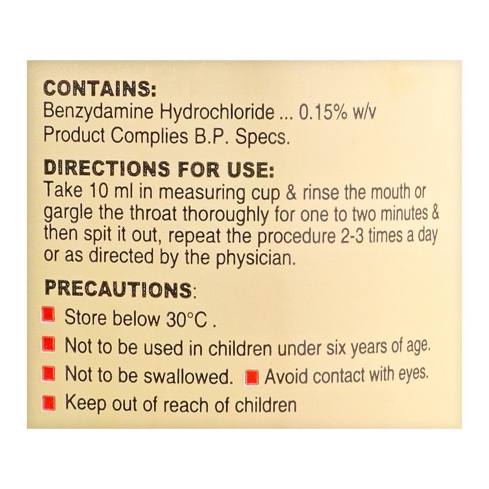 Order Niflam Anti-Inflammatory Mouth Wash, 250ml Online at Best Price ...