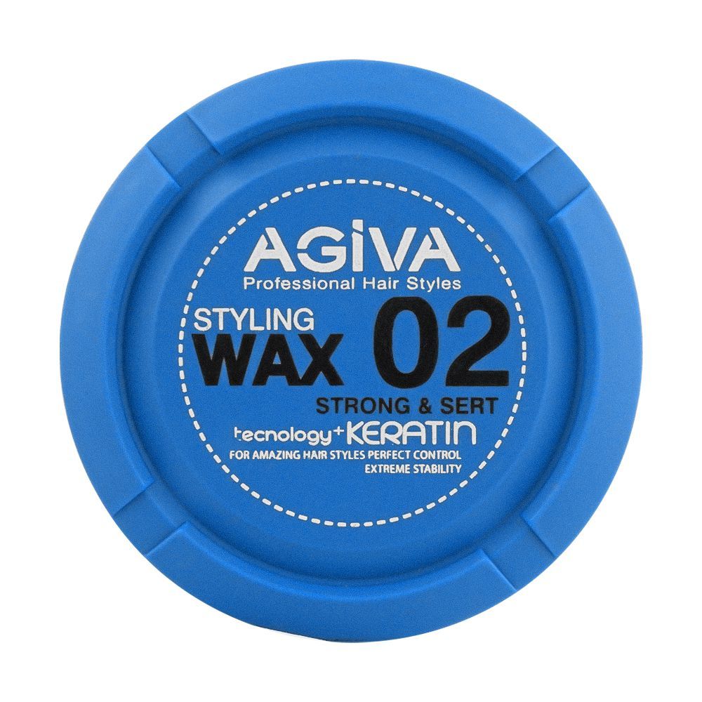 Buy Agiva Professional Strong & Sert Hair Styling Wax, 02, 175ml Online ...