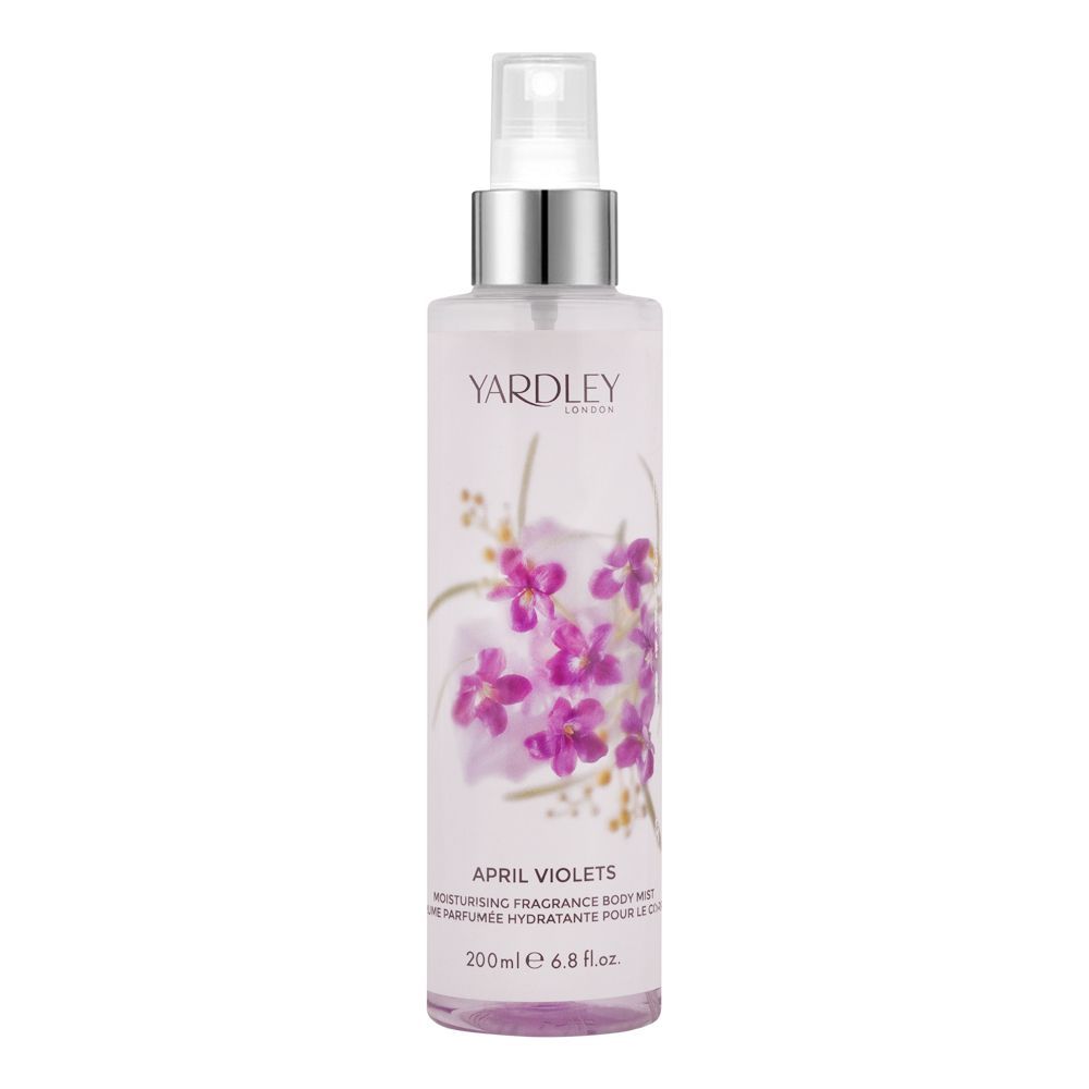Order Yardley April Violets Moisturising Fragrance Body Mist, 200ml ...