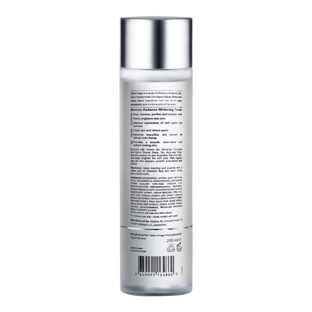 Purchase Swiss Image Absolute Radiance Whitening Toner, 200ml Online at ...