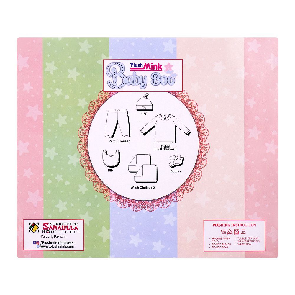 Order Plushmink Baby Boo Baby Gift Set, 7-Pack, Pink Online at Best ...