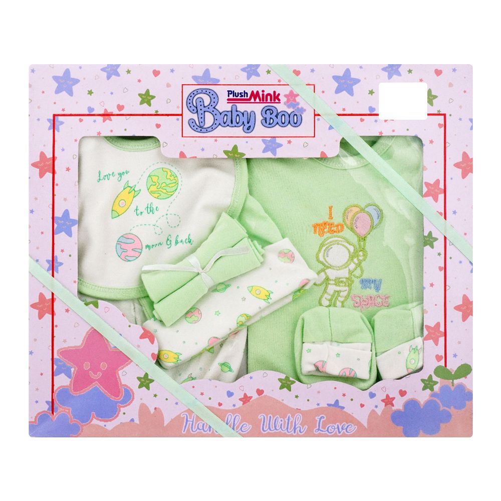 Order Plushmink Baby Boo Baby Gift Set, 7-Pack, Mint Online at Best ...