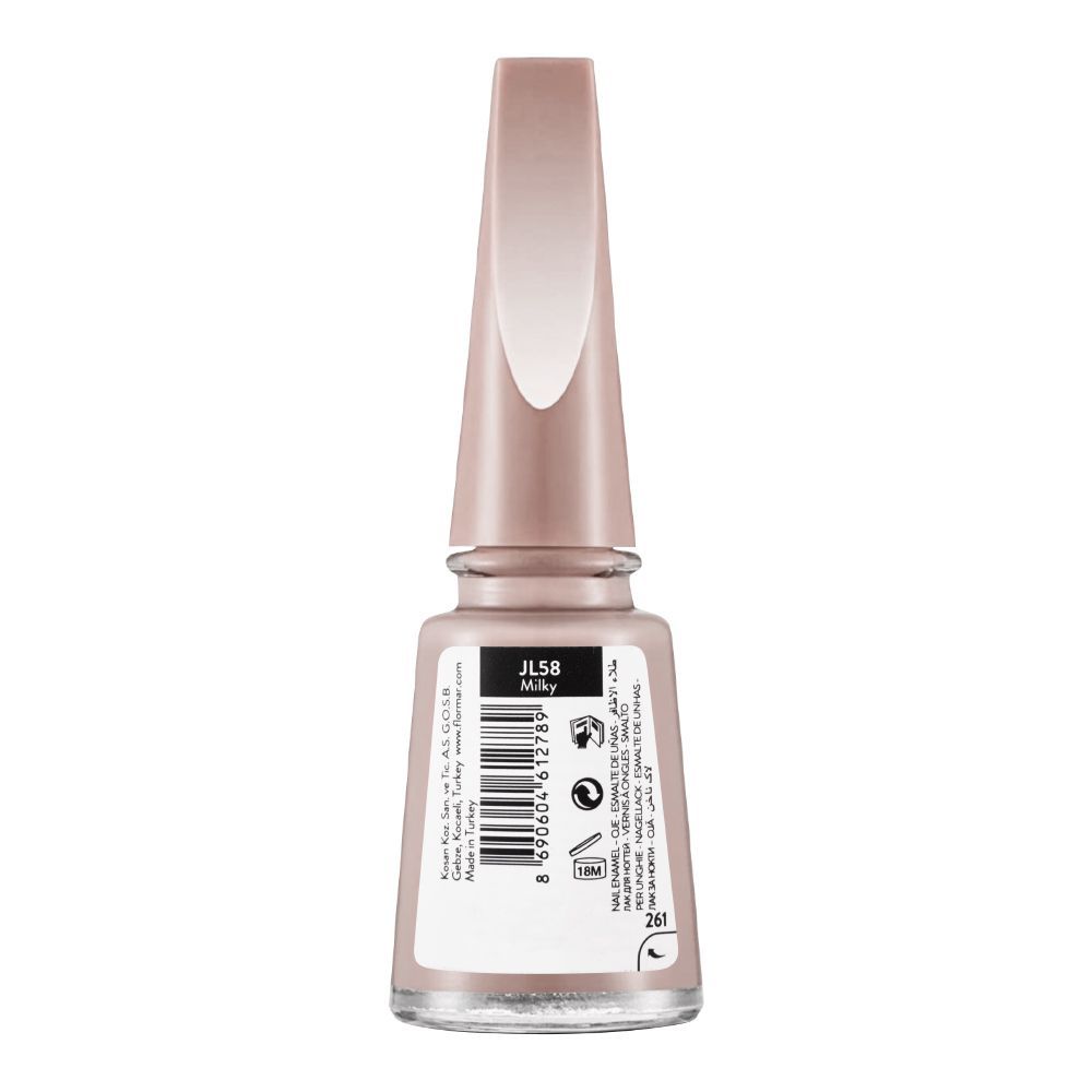 Purchase Flormar Jelly Look Nail Enamel, JL58, Milky, 11ml Online at Best Price in Pakistan ...