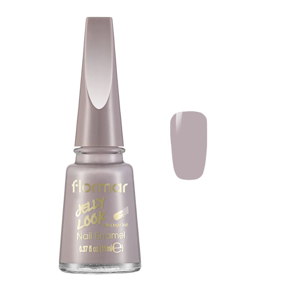 Order Flormar Jelly Look Nail Enamel, JL44, Charleston Grey, 11ml Online at Special Price in ...