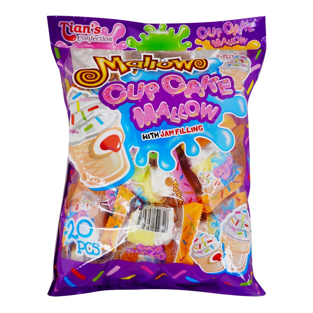 Purchase Tian's Mallow Cup Cake Mallow, Marshmallow Cupcakes, 20-Pack ...