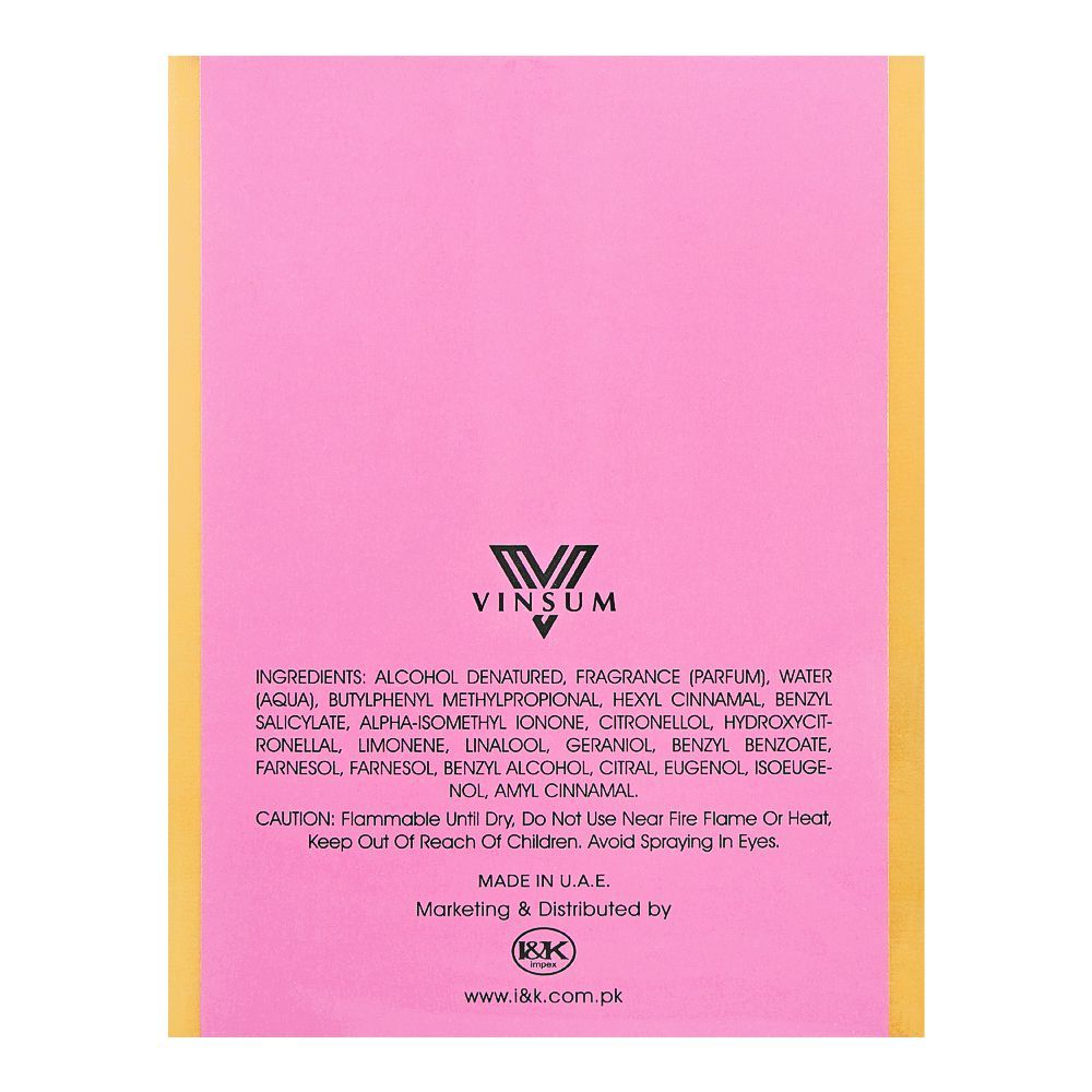 Order Vinsum Allure Eau De Parfum, 100ml Online at Special Price in ...
