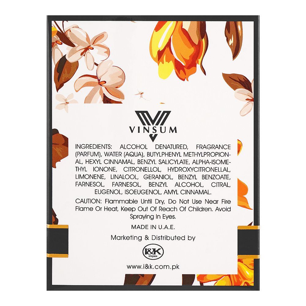 Order Vinsum Flore De Paris Eau De Parfum, 100ml Online at Special ...