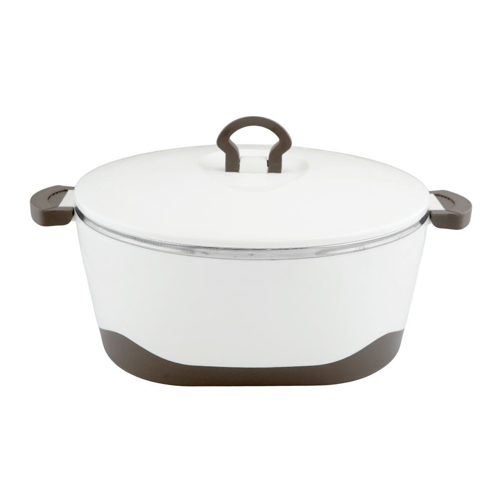 Happy Ware Hot Pot With Lockable Lid, 38 X 30 X 17cm, 6500ml, Brown, SU-633