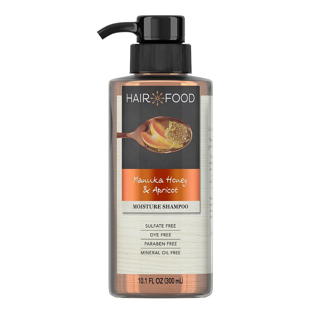 Order Hair Food Manuka Honey & Apricot Moisture Shampoo, Sulfate Free ...
