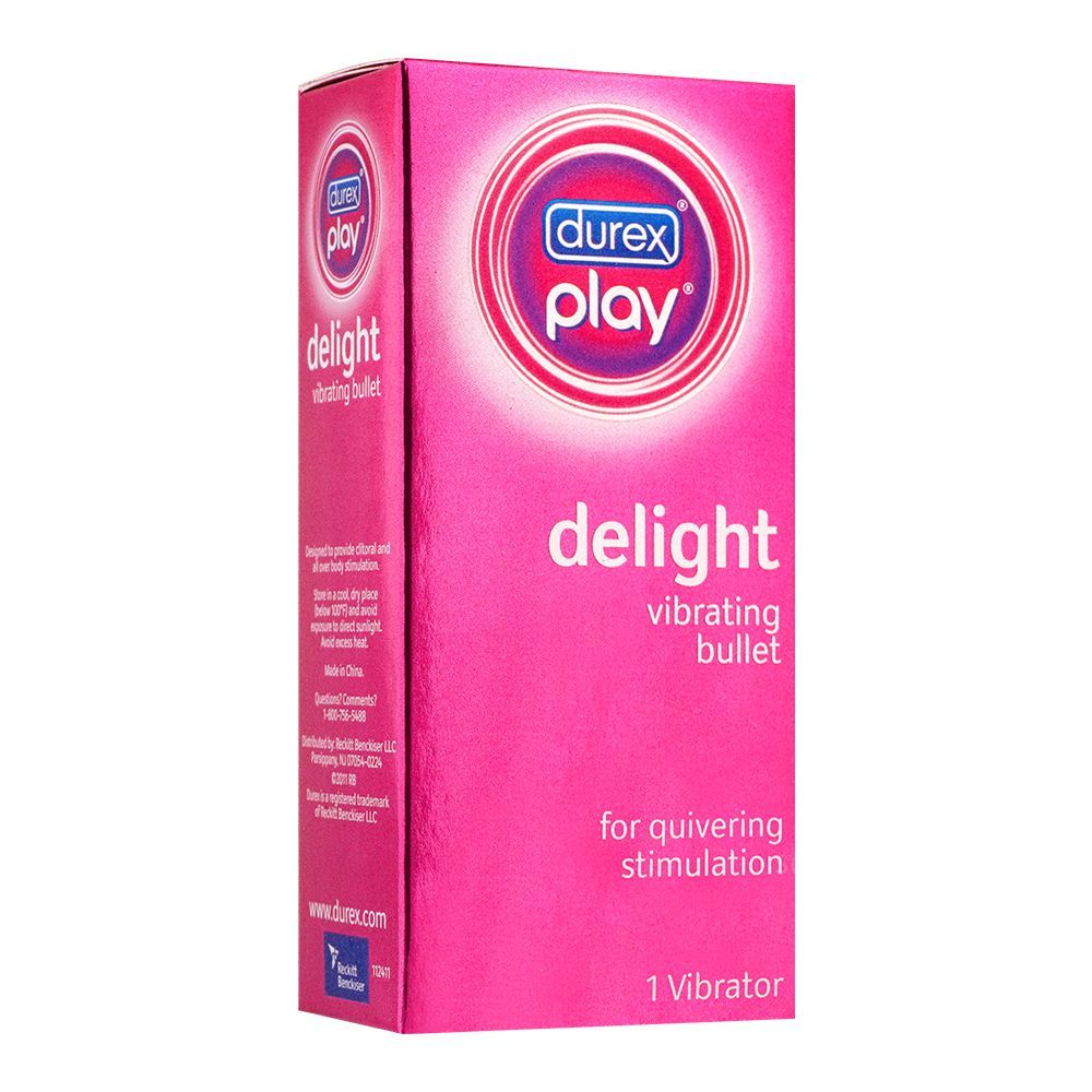 Buy Durex Play Delight Vibrating Bullet For Quivering Stimulation, 1 ...