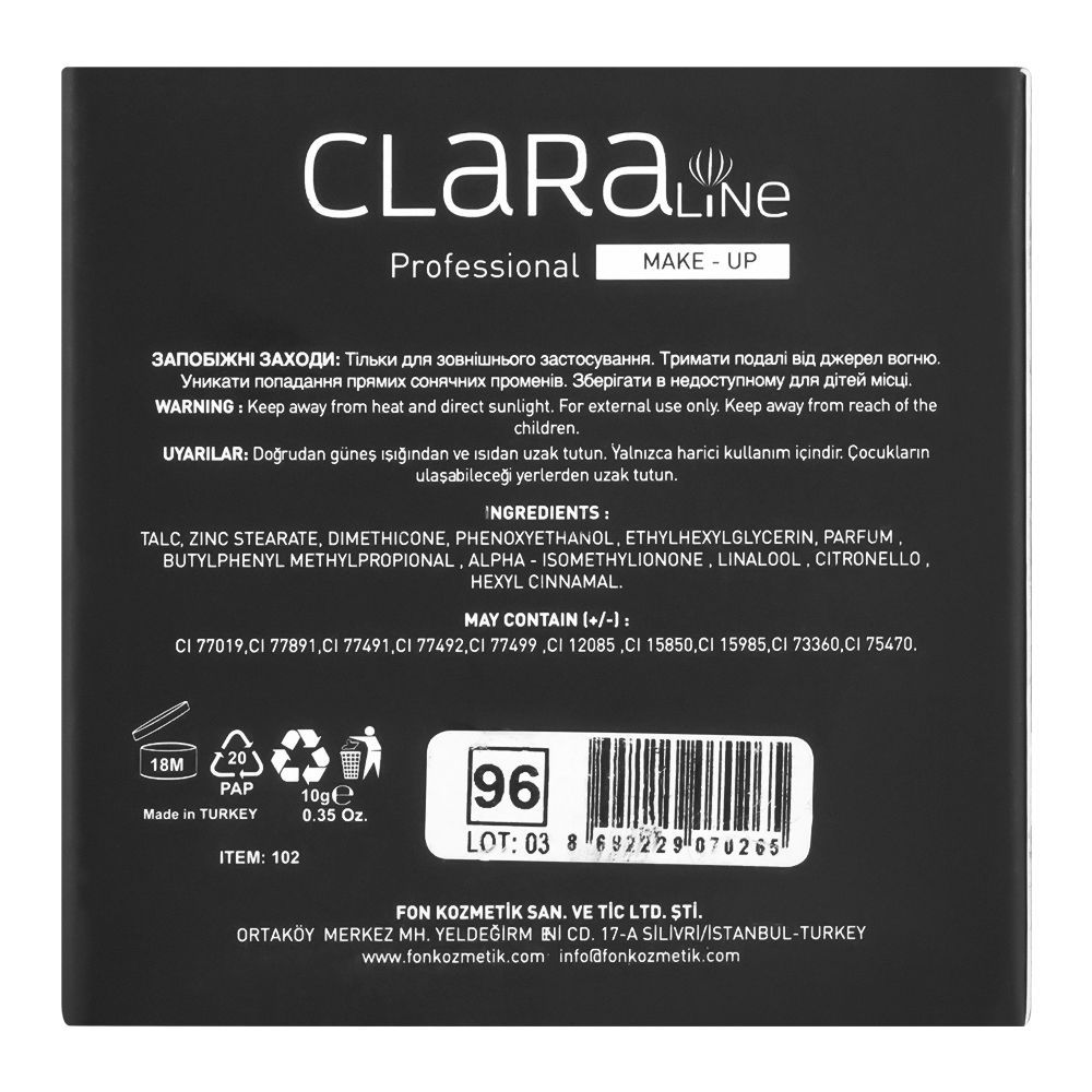 Order Claraline Professional Make-Up HD High Definition Compact Powder ...