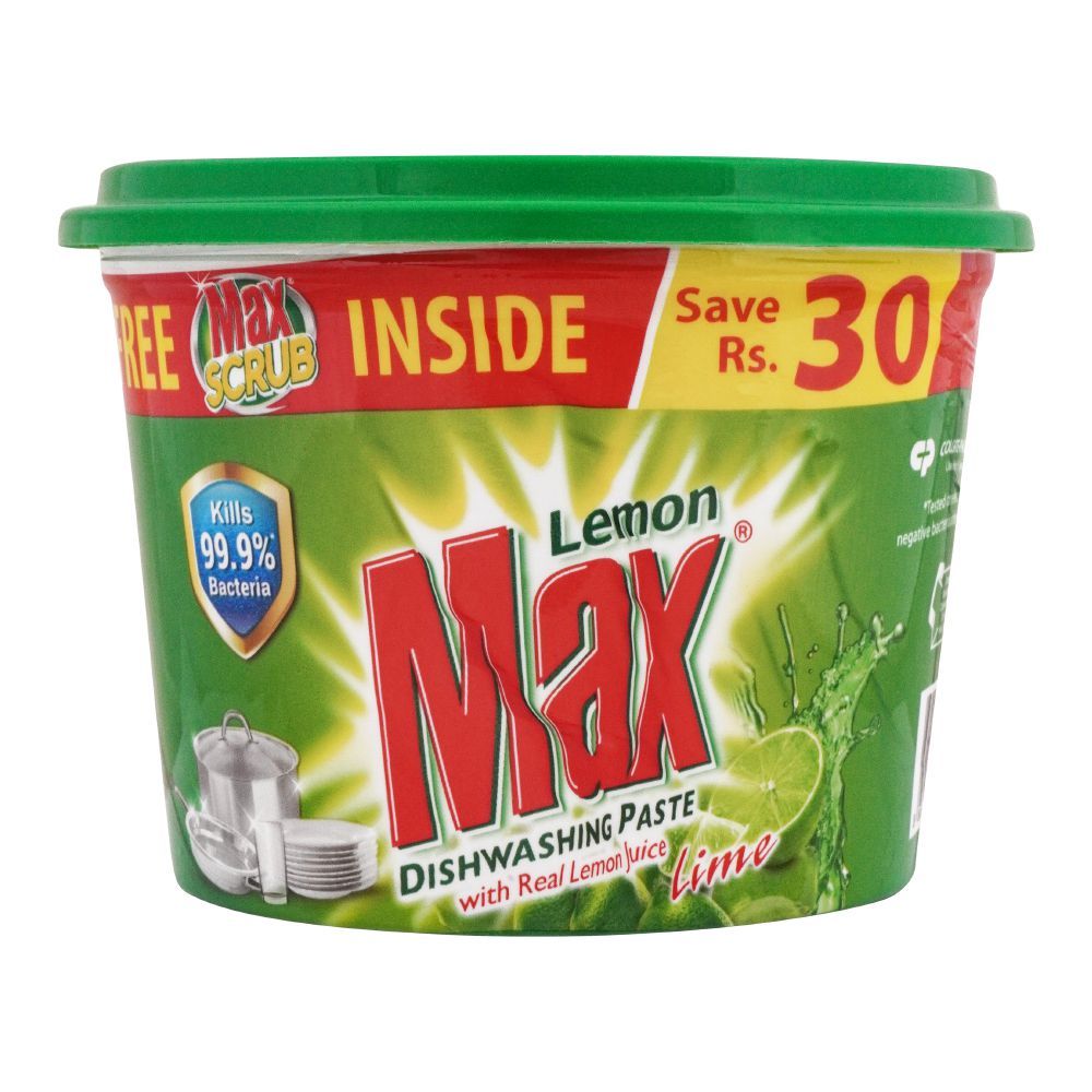 Order Max Lemon Dishwashing Paste Lime, Green, With Real Lemon Juice ...