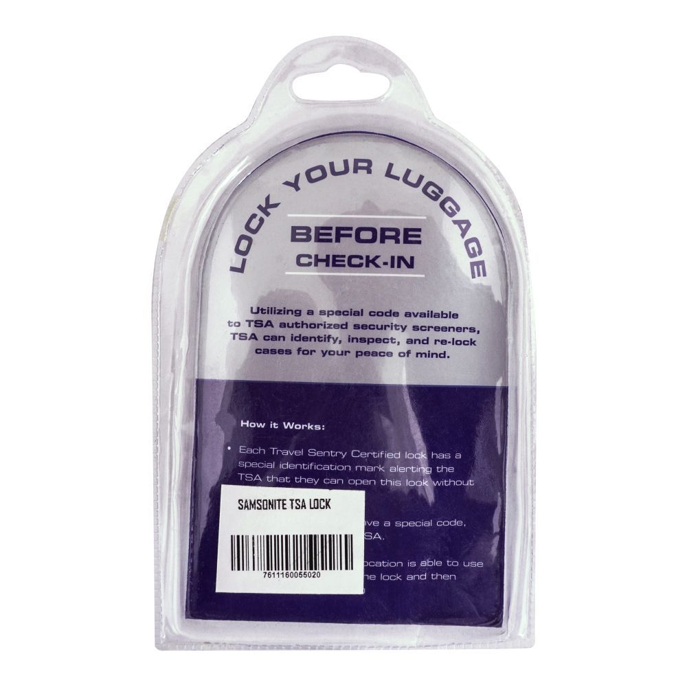 Purchase Samsonite TSA Combination Lock Online at Special Price in ...