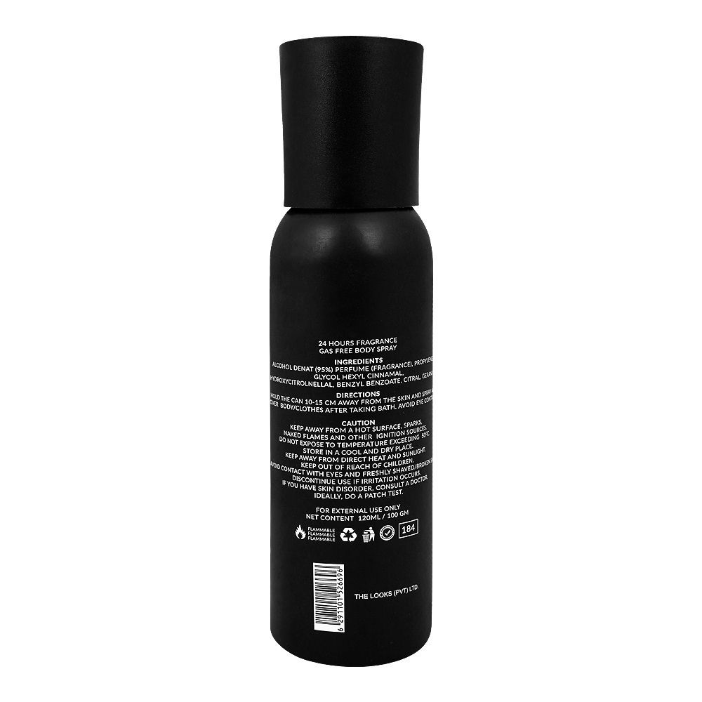 Order Me Sassy Gas Free Body Spray, 24 Hours Lasting, For Men, 120ml ...
