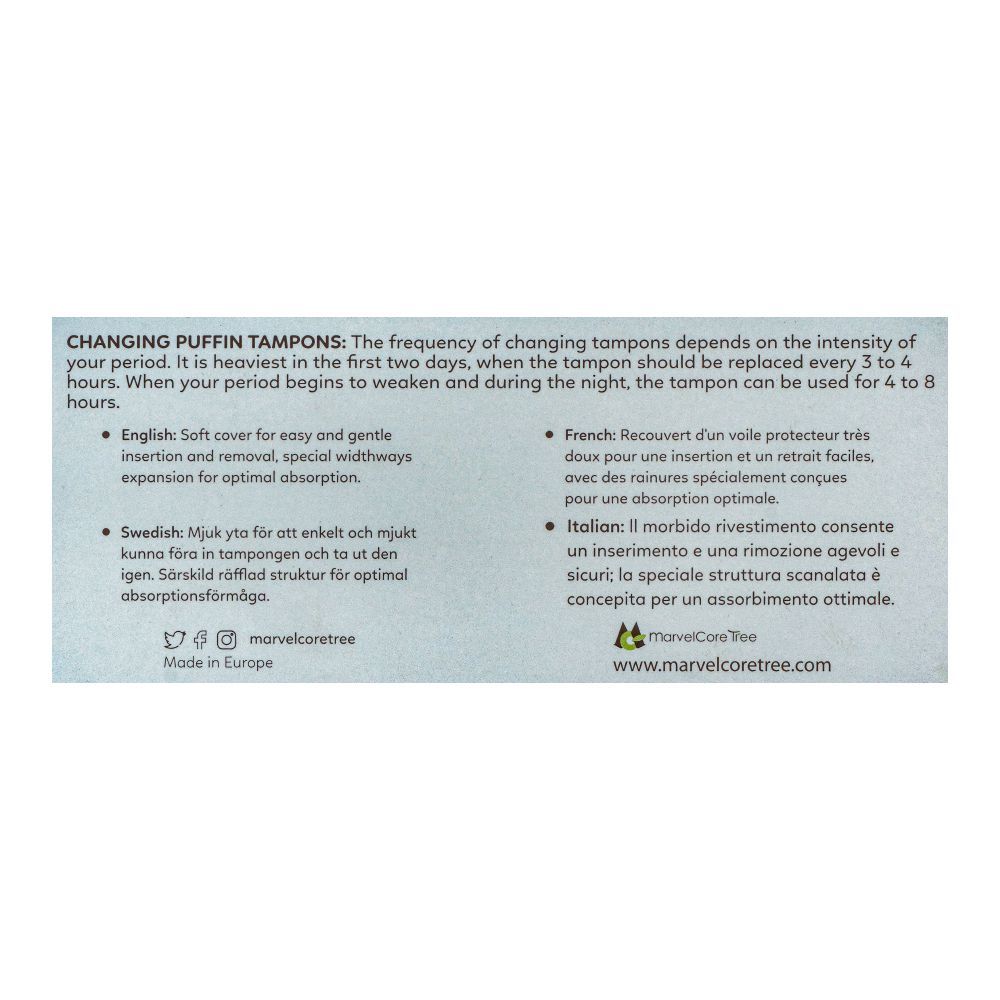 Buy Puffin Super Plus Tampoons, 32-Pack Online at Special Price in ...