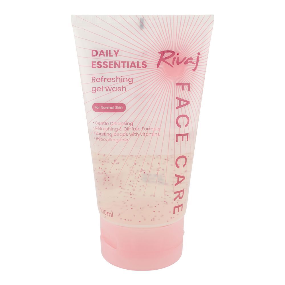 Order Rivaj Face Care Daily Essentials Refreshing Gel Face Wash, For ...
