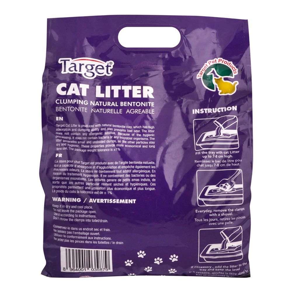 Buy Target Lavender Scented Cat Litter, Long Lasting, 5 Litre Online at ...