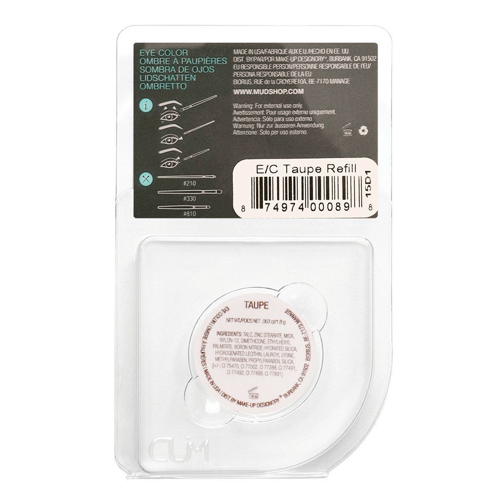 Order MUD Makeup Designory Eye Color Refill Taupe Online at Special ...