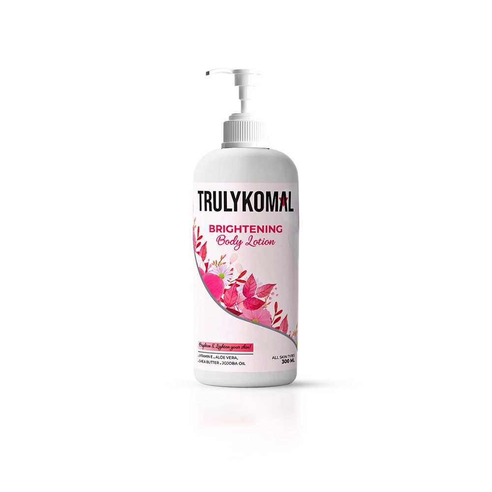 Buy Truly Komal Brightening Body Lotion, For All Skin Types, 300ml ...