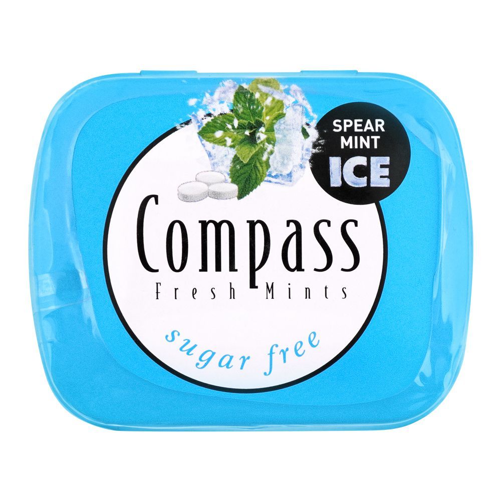 Order Compass Fresh Mints, Spearmint Ice, Sugar-Free, 14g Online at ...