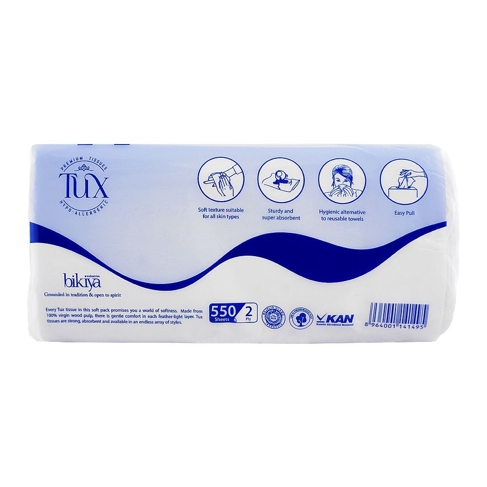 Buy Tux Ultra Soft Premium Tissue, 550 x2-Ply Online at Special Price ...