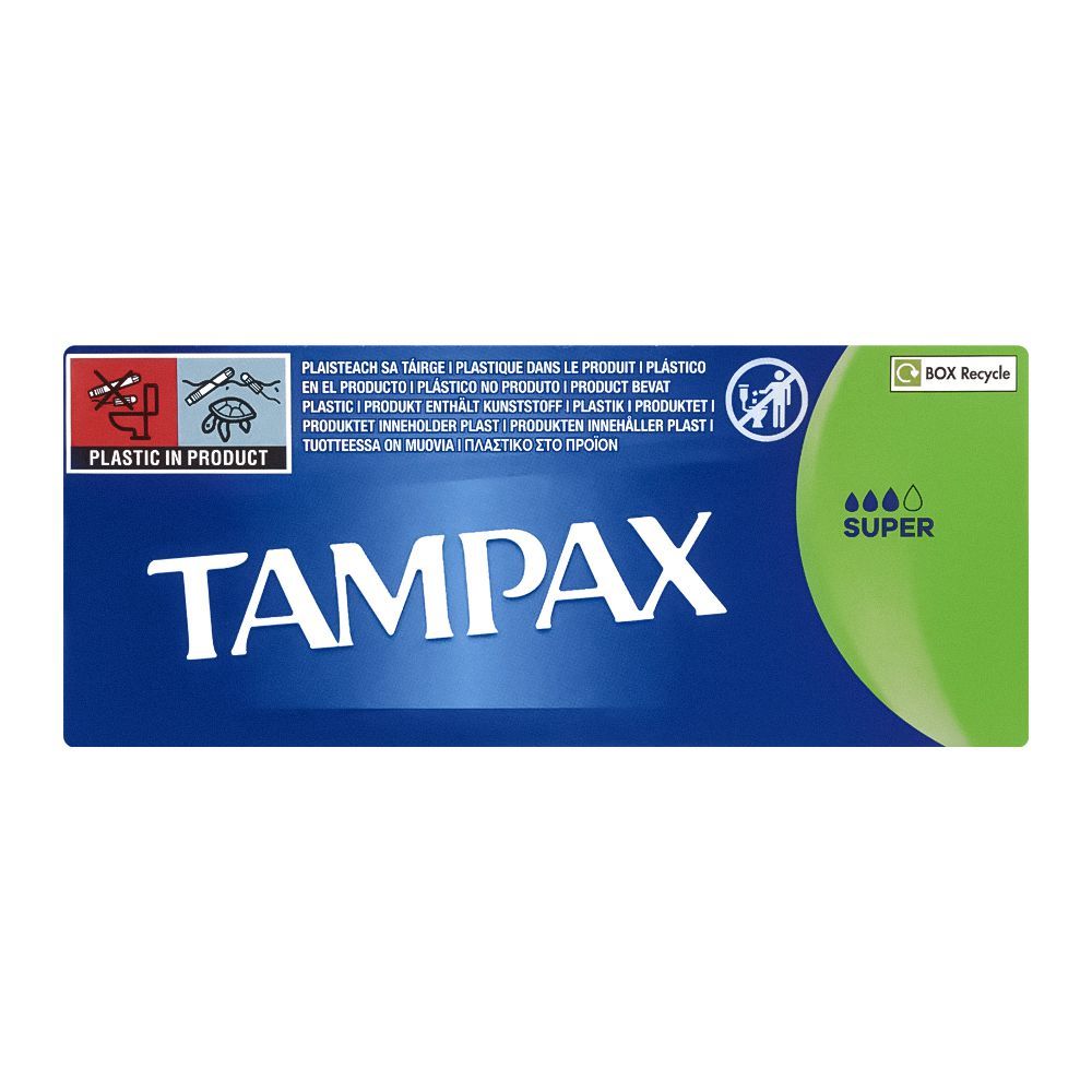 Buy Tampax Cardboard Applicator Super Tampons, 20-Pack Online at ...