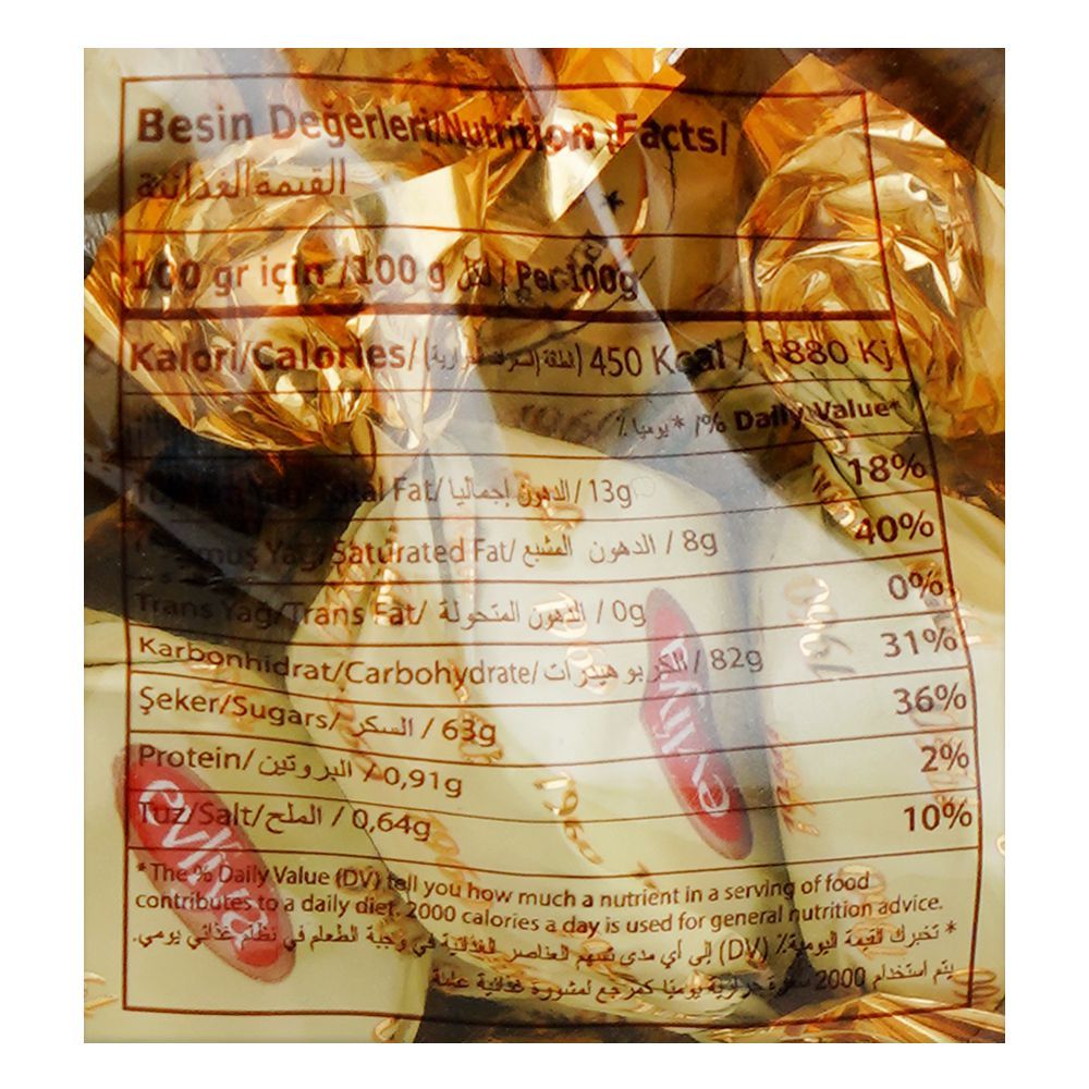 Evliya Caramel Chocolate Coated Candy, 250g