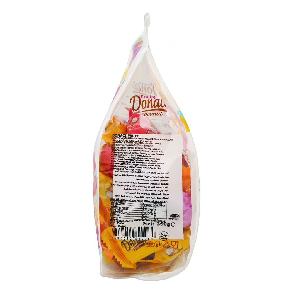 Donaci Fruity Coconut Filled Milk Chocolate, 250g