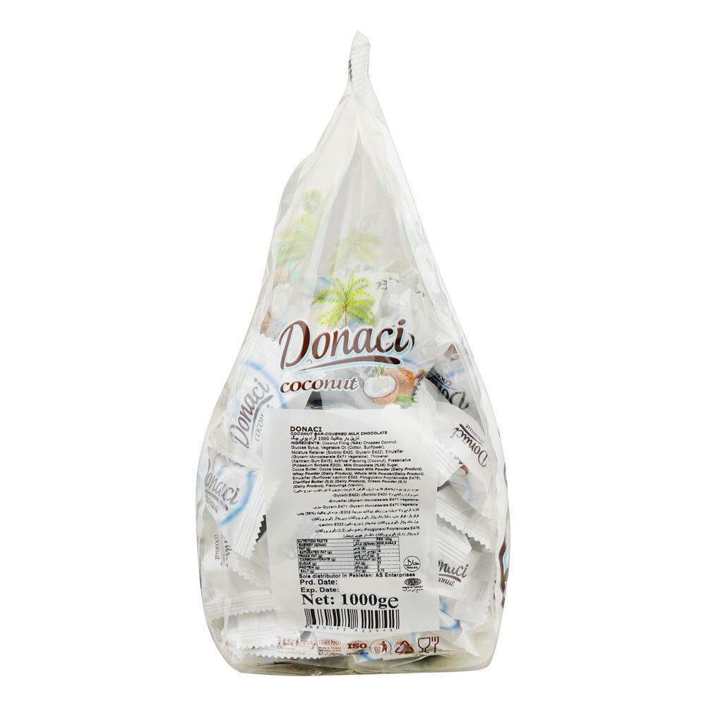 Donaci Coconut Filled Milk Chocolate, 1000g