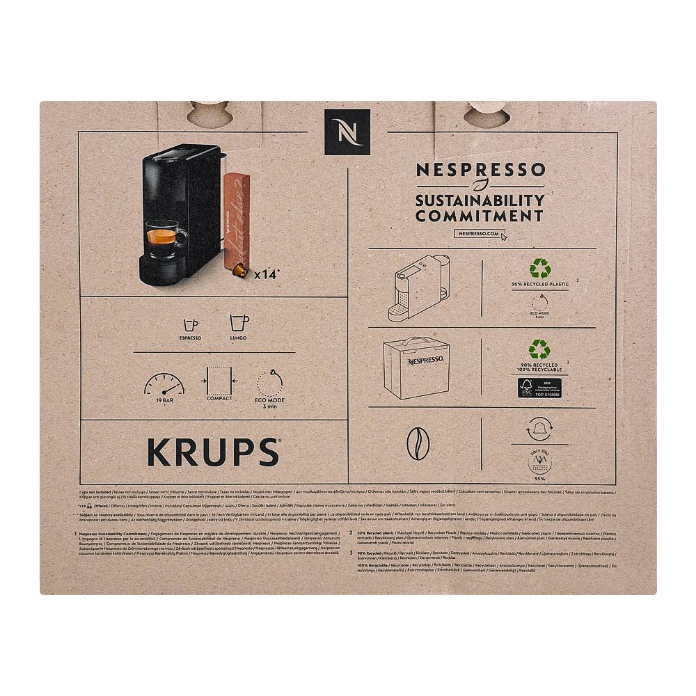 Buy Nespresso Essenza Mini Krups Pod Coffee Machine Online at Special ...