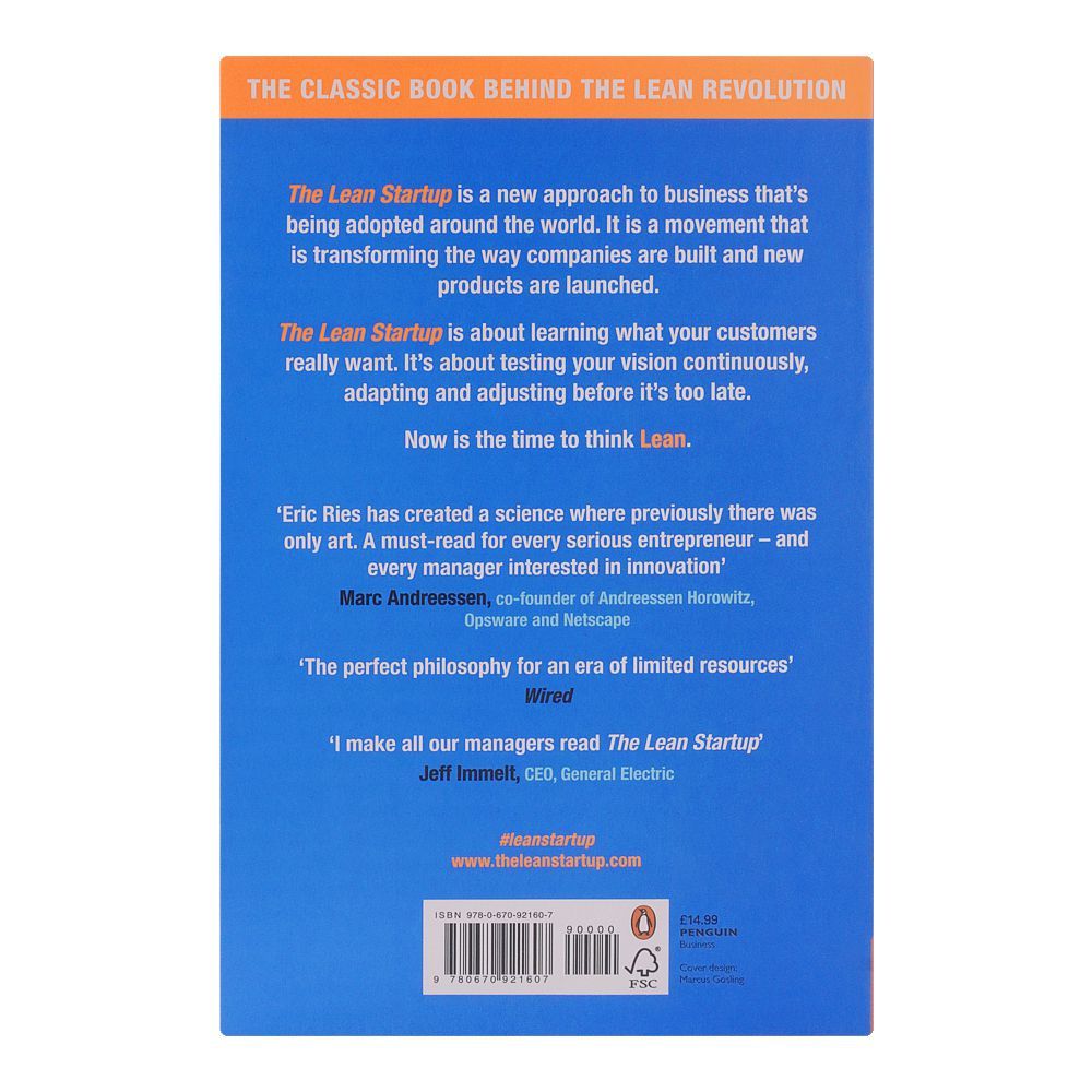 Order Eric Ries: The Lean Startup, Book Online at Best Price in ...