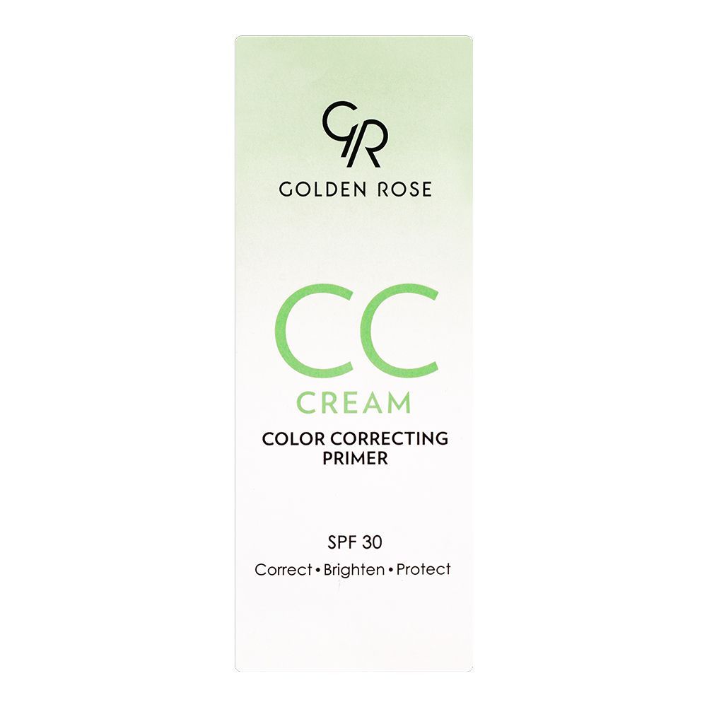 Purchase Golden Rose CC Cream Color Correcting Primer, SPF30, Green ...
