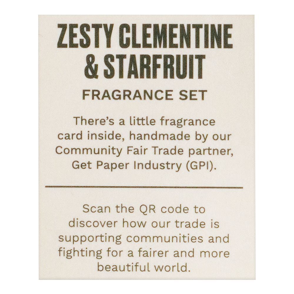 Buy The Body Shop Zesty Clementine & Starfruit Fragrance Gift Set, For ...