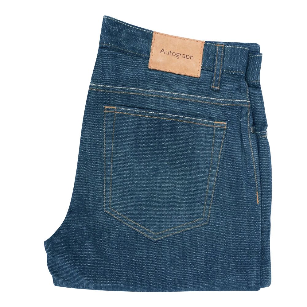 Purchase M&S Jeans Autograph, Light Indigo Online at Best Price in ...