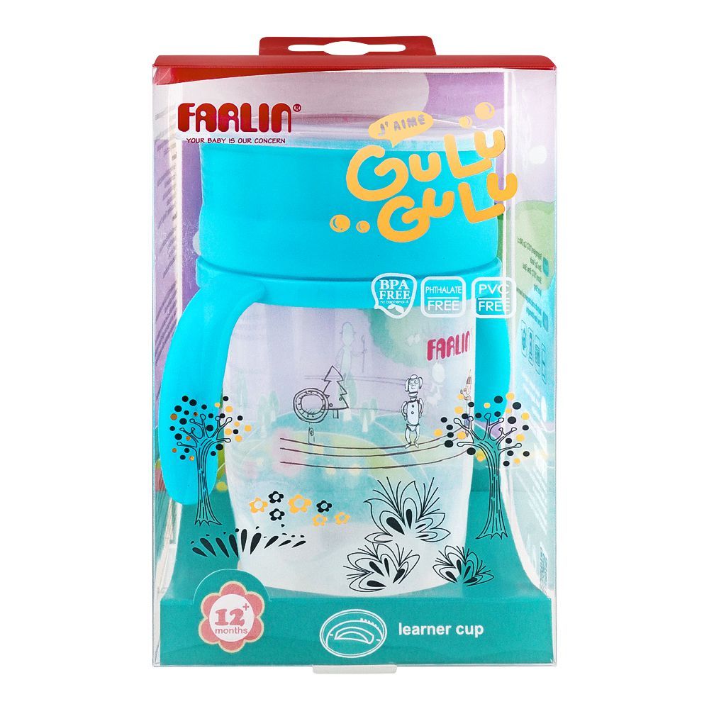 Purchase Farlin J'Aime Gulu Gulu Learner Cup, 12 Months+, 240ml, AG ...