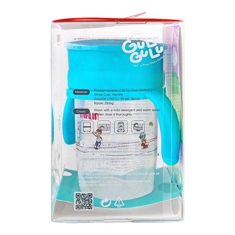 Purchase Farlin J'Aime Gulu Gulu Learner Cup, 12 Months+, 240ml, AG ...