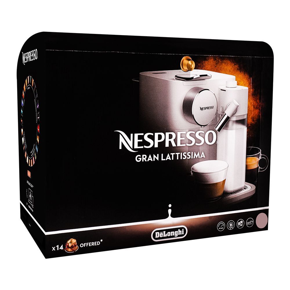 Buy Nespresso Gran Lattissima Machine, Fresh Vitality, EN650.W Online ...